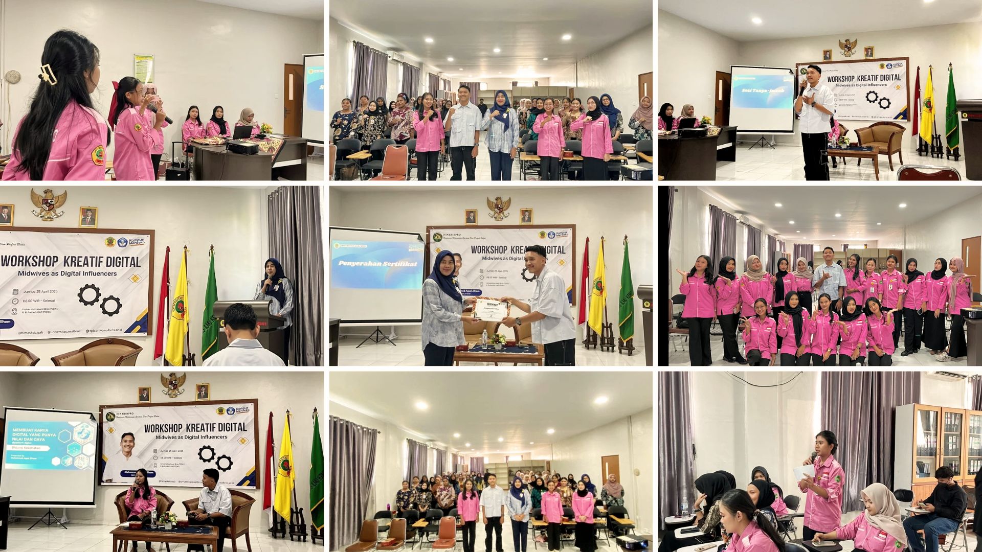 WORKSHOP KREATIF DIGITAL: Midwives as Digital Influencers UNIVERSITAS ...